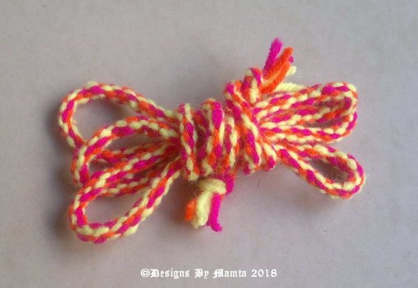 Funky Twisted Kumihimo Rope | Variegated Handmade Cords For Jewelry